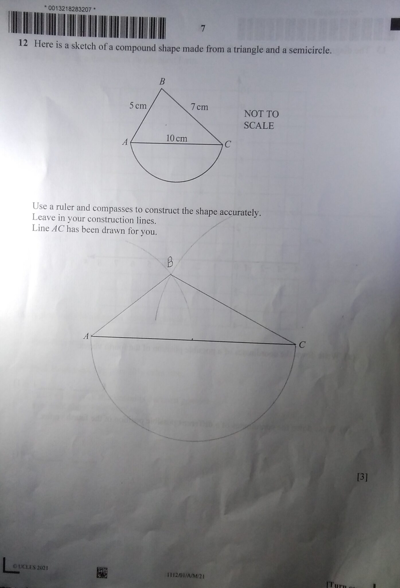2021 CHECKPOINT MATHEMATICS QUESTIONS AND SOLUTIONS – PAPER 1 – EdMaths